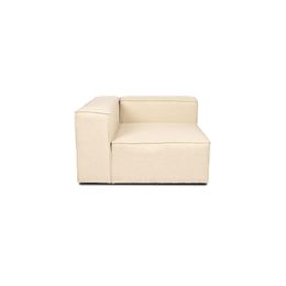 Home Deluxe Modulares Sofa VERONA -versch. Ausf&uuml;hrungen - Linkes Ecksofa - beige