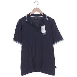 Buffalo London Herren Poloshirt, marineblau, Gr. 52