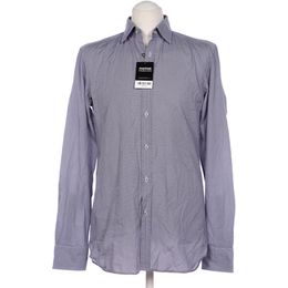 BOSS by Hugo BOSS Herren Hemd, marineblau, Gr. 48