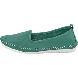 Andrea Conti Damen Slipper, t&uuml;rkis, Gr&ouml;&szlig;e 40