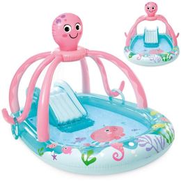 Intex - Aufblasbarer Spielbereich mit fröhlichem Oktopus 56138