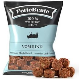 FetteBeute BARF Komplettmenü Hund TK-Nuggets Napffertig Rind 6x800 g