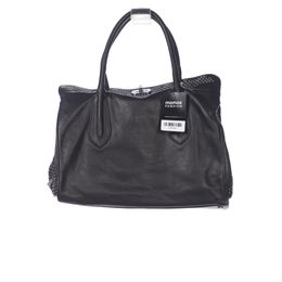 Abro Damen Handtasche, schwarz, Gr.