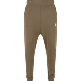 Stoffhose Just Rhyse "Just Rhyse Herren Rainrock Sweat Pants" Gr. L, US-Größen, grün (olive) Herren Hosen