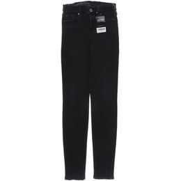 7 For All Mankind Damen Jeans, schwarz, Gr. 25