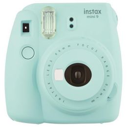 Sofortbildkamera Instax Mini 9 - Blau + Fujifilm Instax Lens 60mm f/12.7 f/12.7