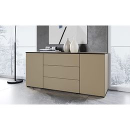 Sideboard Inosign "PARIS" Sideboards Gr. B/H/T: 150 cm x 68 cm x 39 cm, matt, 3, congo, congo Moderne 150cm breite grifflose Kommode, vielseitig einsetzbar