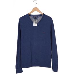 Tommy Hilfiger Herren Pullover, blau, Gr. 52