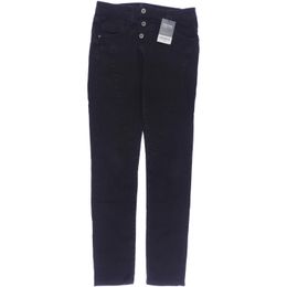 PLEASE Damen Jeans, schwarz, Gr. 0