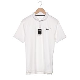 Nike Herren Poloshirt, weiß, Gr. 46