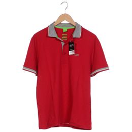 BOSS Green Herren Poloshirt, rot, Gr. 48