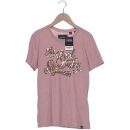 Superdry Damen T-Shirt, pink, Gr. 36