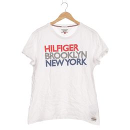 Hilfiger Denim Herren T-Shirt, weiß, Gr. 54