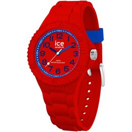 Ice Watch Quarzuhr ICE-WATCH "ICE hero - Extra small 3H" Armbanduhren rot Kinder Armbanduhr, Kinderuhr, Lernuhr, Geburtstag, Schulanfang, Geschenkidee