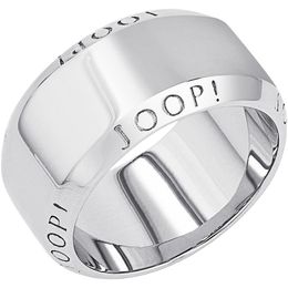 JOOP! Fingerring JOOP "2038050/-51/-52/-53" Fingerringe Gr. 56, Silber 925 (Sterlingsilber), 10 mm, silberfarben Damen