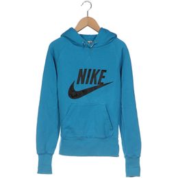 Nike Damen Kapuzenpullover, blau, Gr. 36