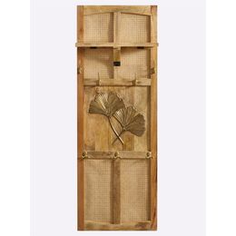 Garderobe HEINE HOME Garderobenpaneele Gr. B/H/T: 60,5cm x 170cm x 16cm, beige (natur)