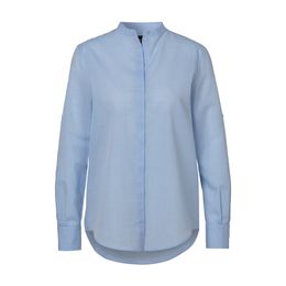 Klassische Bluse BOSS Orange "C_Befelize_21" Gr. 34, blau (light/pastel blue450) Damen Blusen Premium Damenmode mit verstellbaren Ärmeln