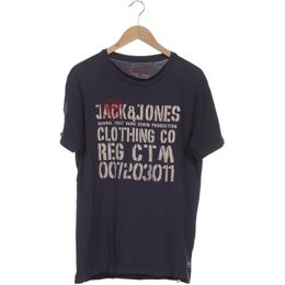 Jack & Jones Jack & Jones Herren T-Shirt, blau, Gr. 54