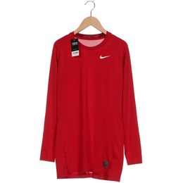 Nike Damen Langarmshirt, rot, Gr. 42
