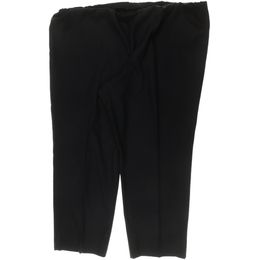 Ulla Popken Damen Stoffhose, schwarz, Gr. 56