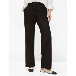 Brax Damen Palazzohose Style MAINE, Schwarz, Gr. 34