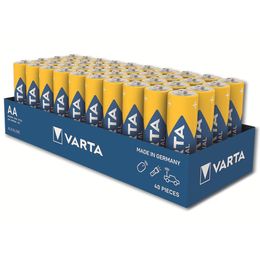Varta Batterie Alkaline, Mignon, AA, LR06, 1.5V, Industrial Pro, 40 St&uuml;ck
