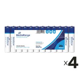 MediaRange Alkaline Batterien MRBAT103, Micro AAA, 96er Pack