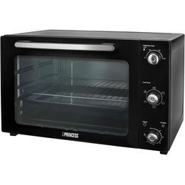 Princess Mini-Backofen 01.112759.01.001, 55 L, 2000 W, Umluft, schwarz