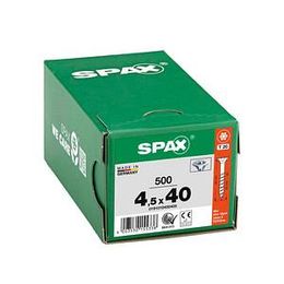 Spax® Universalschrauben T20 Senkkopf WIROX 40mm x 4,5 mm, 500 St.