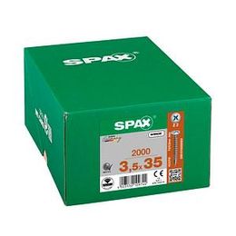 Spax® Universalschrauben Z2 Rückwandkopf WIROX 35mm x 3,5 mm, 2000 St.