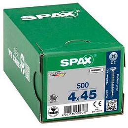 Spax® Universalschrauben Z2 Senkkopf WIROX 45mm x 4 mm, 500 St.