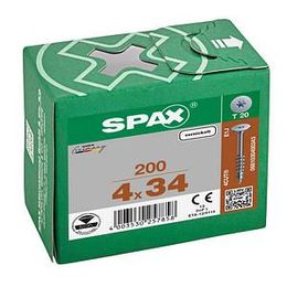 Spax® T20 Flachrückwandkopf Möbelverbindungsschrauben 200 St.