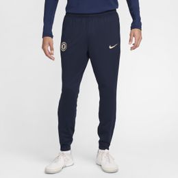 FC Chelsea Strike Nike Dri-FIT Strick-Fußballhose für Herren - Blau