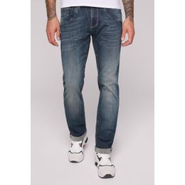 Regular-fit-Jeans CAMP DAVID Gr. 29, Länge 34, blau Herren Jeans mit normaler Leibhöhe