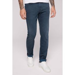 Regular-fit-Jeans CAMP DAVID Gr. 30, Länge 34, grau (grey blue) Herren Jeans mit hoher Leibhöhe