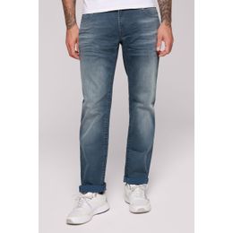 Comfort-fit-Jeans CAMP DAVID Gr. 31, Länge 34, blau Herren Jeans mit zwei Leibhöhen