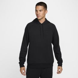 Nike Primary vielseitiger Dri-FIT UV-Hoodie mit durchgehendem Reißverschluss (Herren) - Schwarz