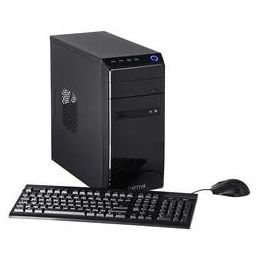 Captiva Business-PC "B4A 21V1" Computer Gr. Microsoft Windows 11 Pro (64 Bit), 8 GB RAM 250 GB SSD, schwarz