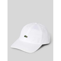 Lacoste Basecap mit Logo-Patch in unifarbenem Design