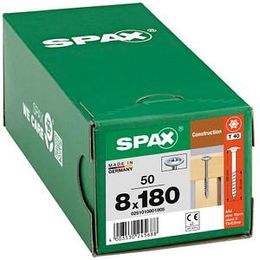 Spax® T40 Tellerkopf WIROX Holzbauschrauben 50 St.