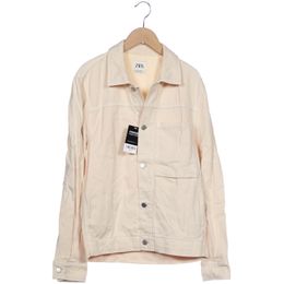 Zara Herren Jacke, beige, Gr. 46