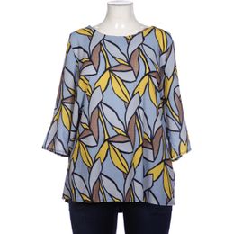 Ulla Popken Damen Bluse, blau, Gr. 46