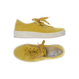Gabor Damen Sneakers, gelb, Gr. 5.5