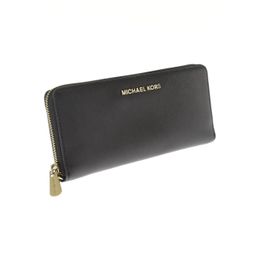 Michael Michael Kors Damen Portemonnaie, schwarz, Gr.