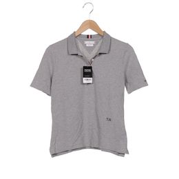 Tommy Hilfiger Damen Poloshirt, grau, Gr. 38