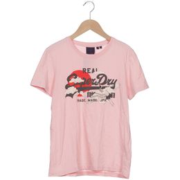 Superdry Damen T-Shirt, pink, Gr. 38