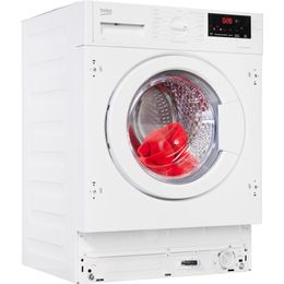 C (A bis G) Beko Einbauwaschmaschine "WMI71433PTE1" Waschmaschinen weiß Einbauwaschmaschinen