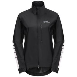 Jack Wolfskin Fahrradjacke »MOROBBIA 2.5L JKT W« black XL (46) XL (46) Vorgeformten Ellenbogen