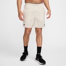 Nike Challenger Herren-Laufshorts mit Futter (ca. 18 cm) - Grau